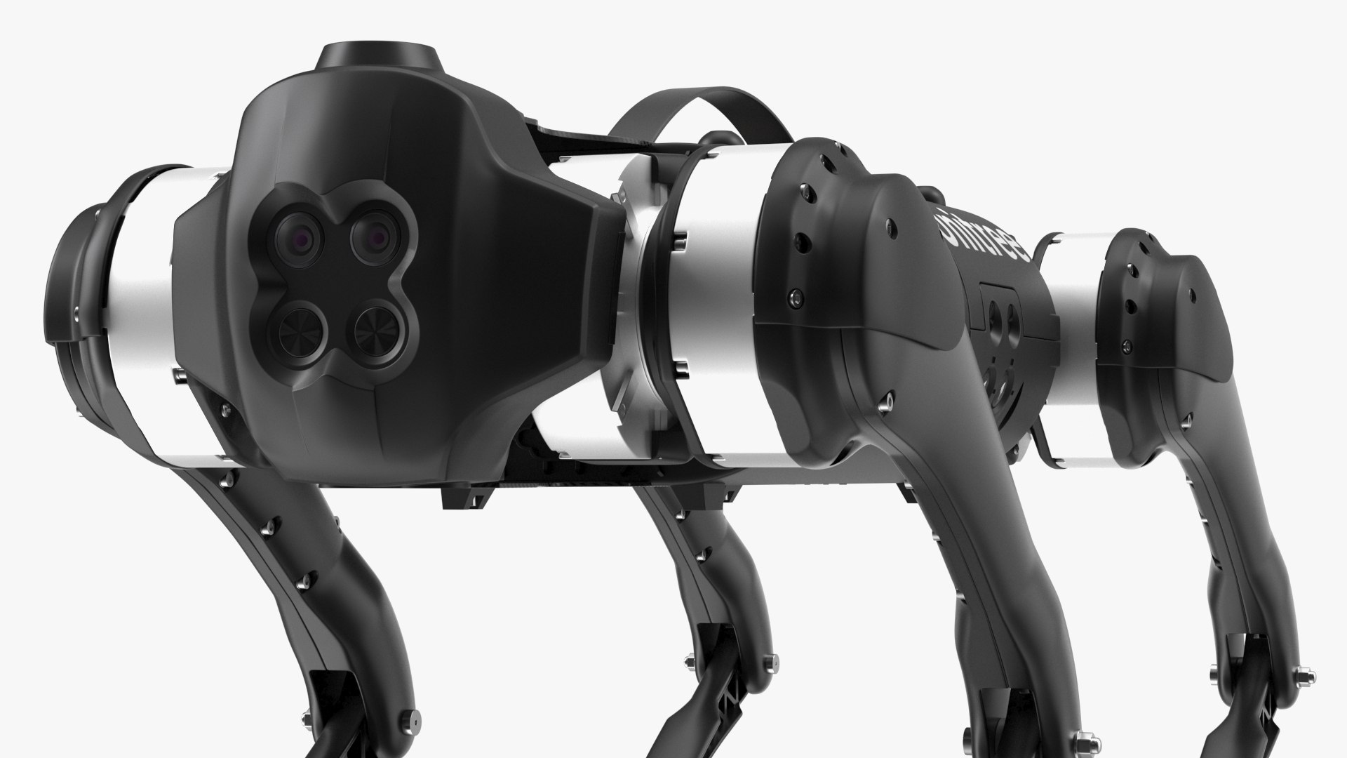 3D Black Unitree Go1 Quadruped model - TurboSquid 2131160