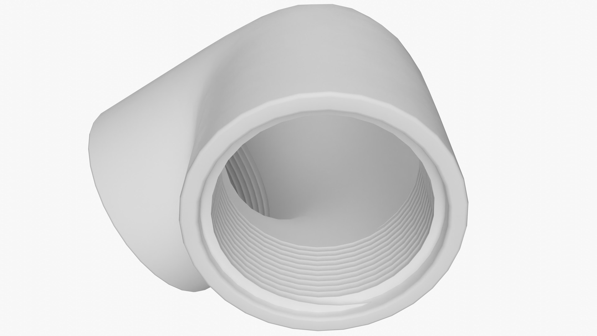 3D PVC Elbow 90 Female - TurboSquid 2093841