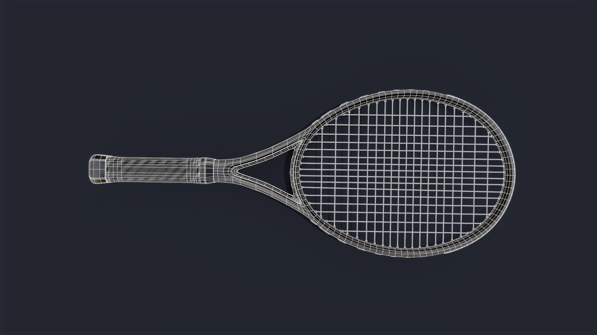 Tennis Racket 3D Model - TurboSquid 1853039