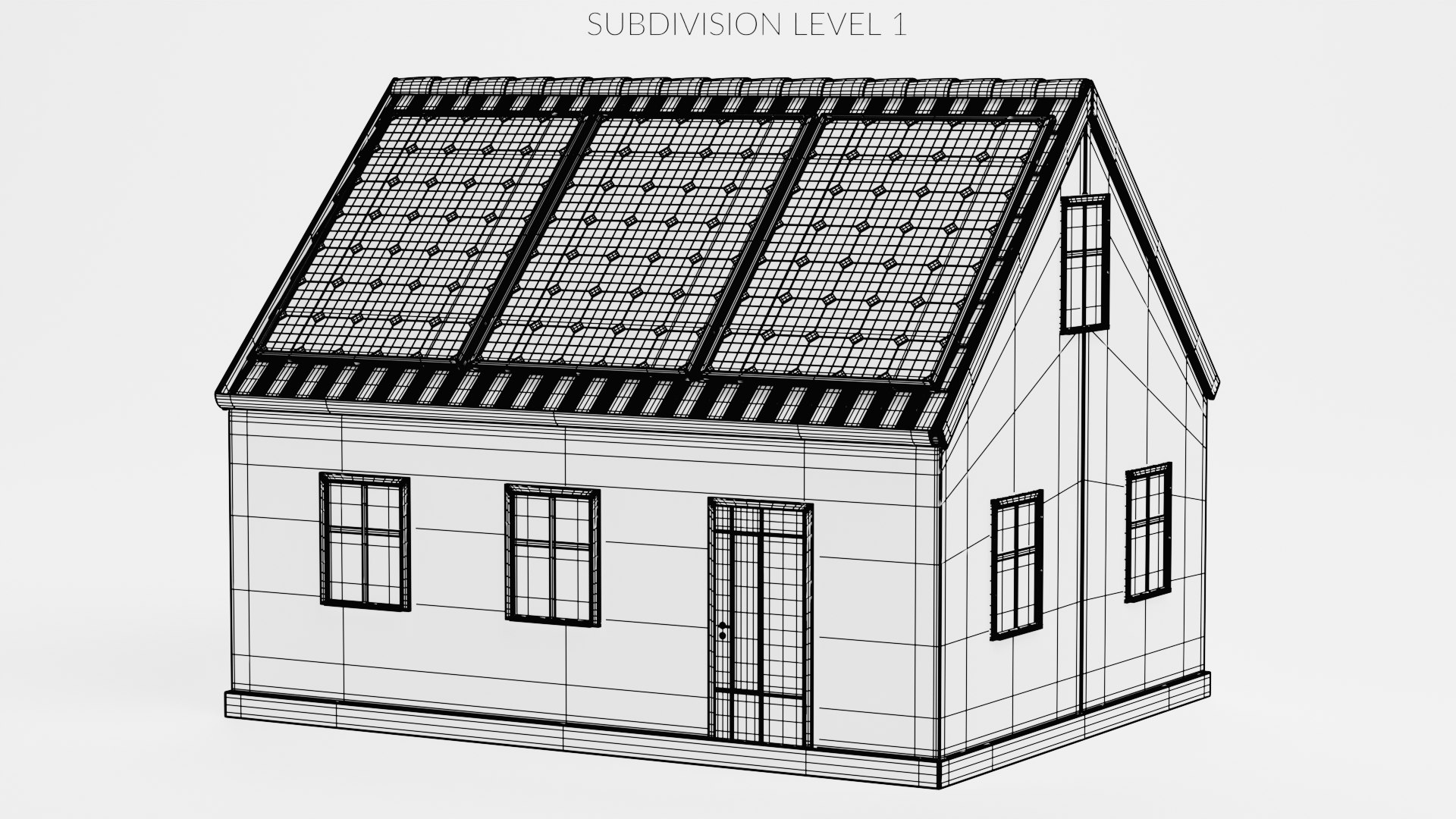 3D Solar House 1 - TurboSquid 1916837