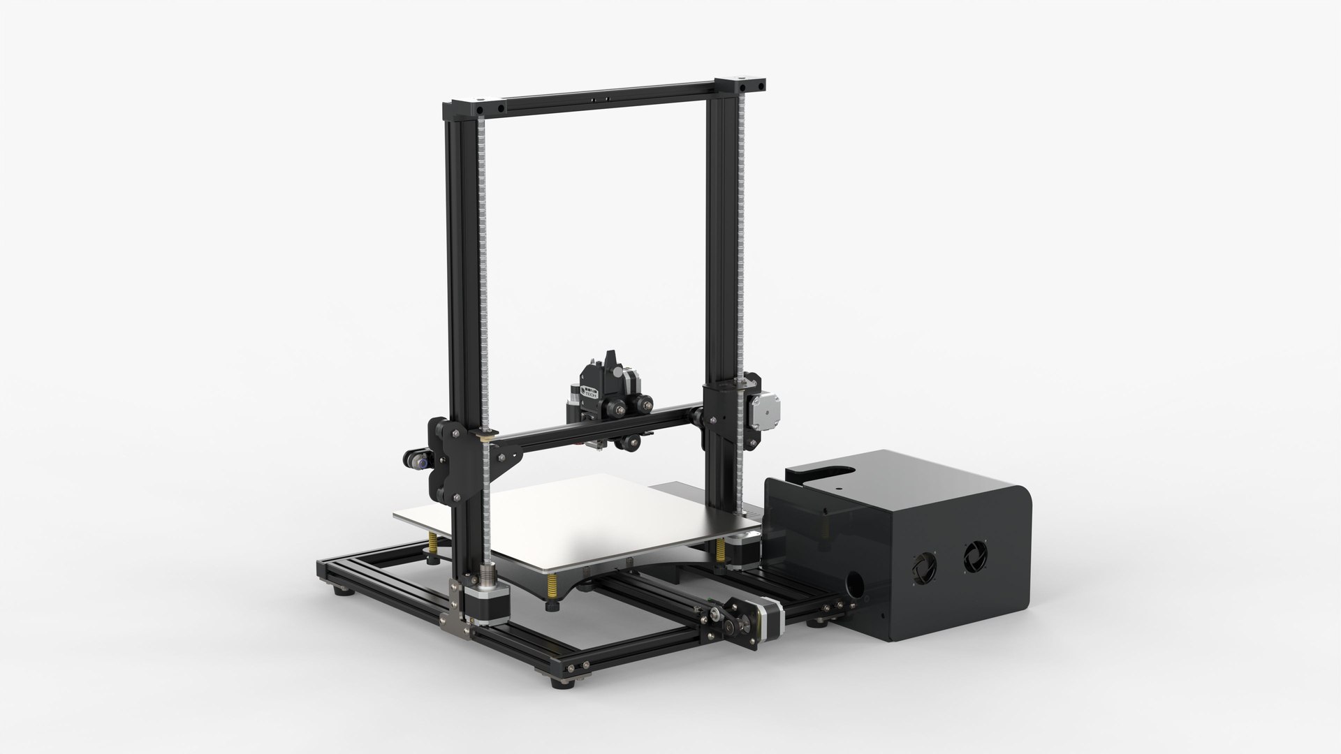 3d 3d Printer Basic Structure Turbosquid 1956963