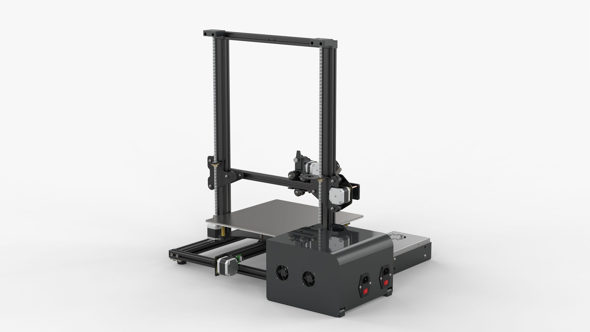 3D 3D Printer Basic Structure - TurboSquid 1956963