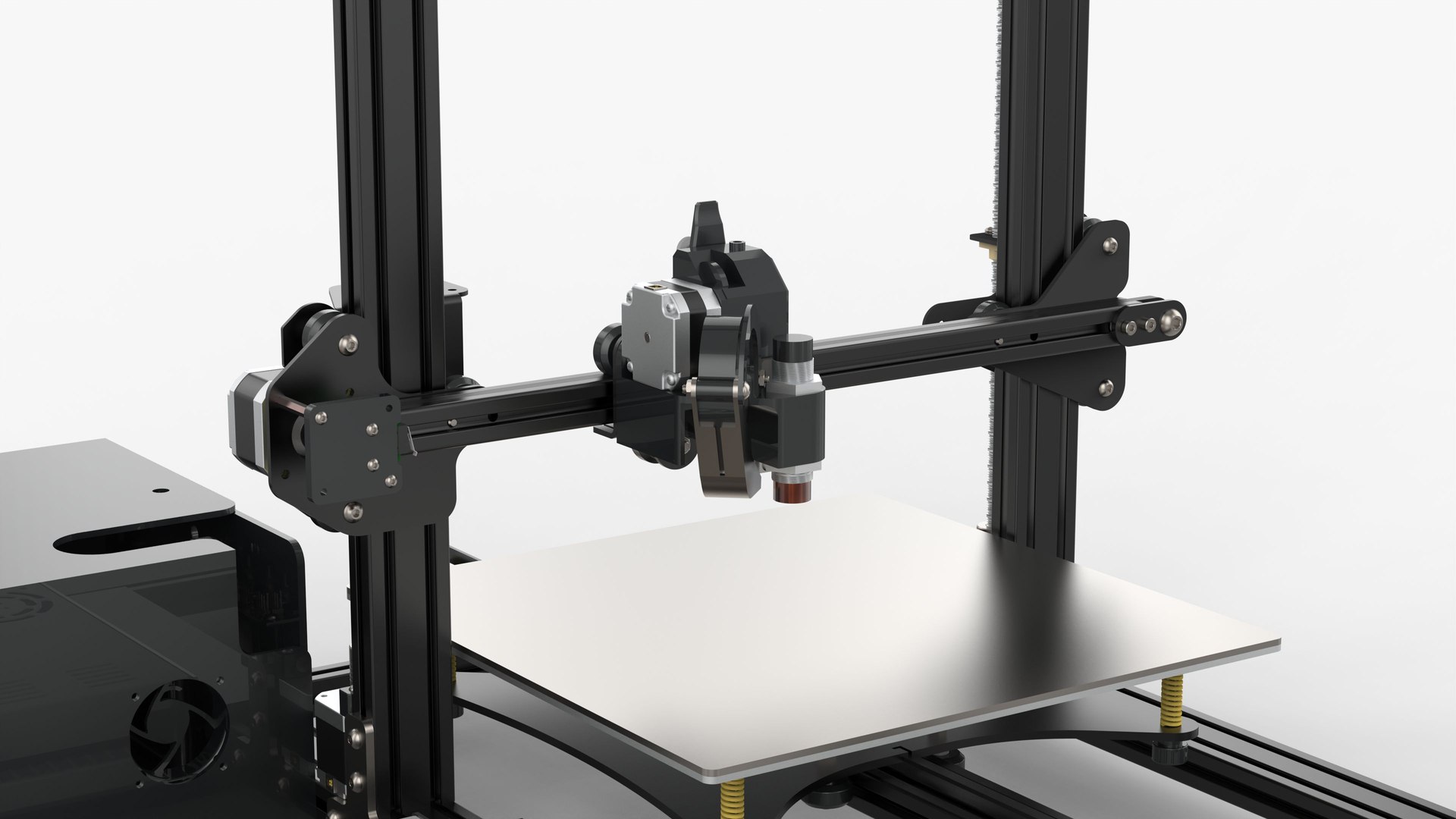 3D 3D Printer Basic Structure - TurboSquid 1956963