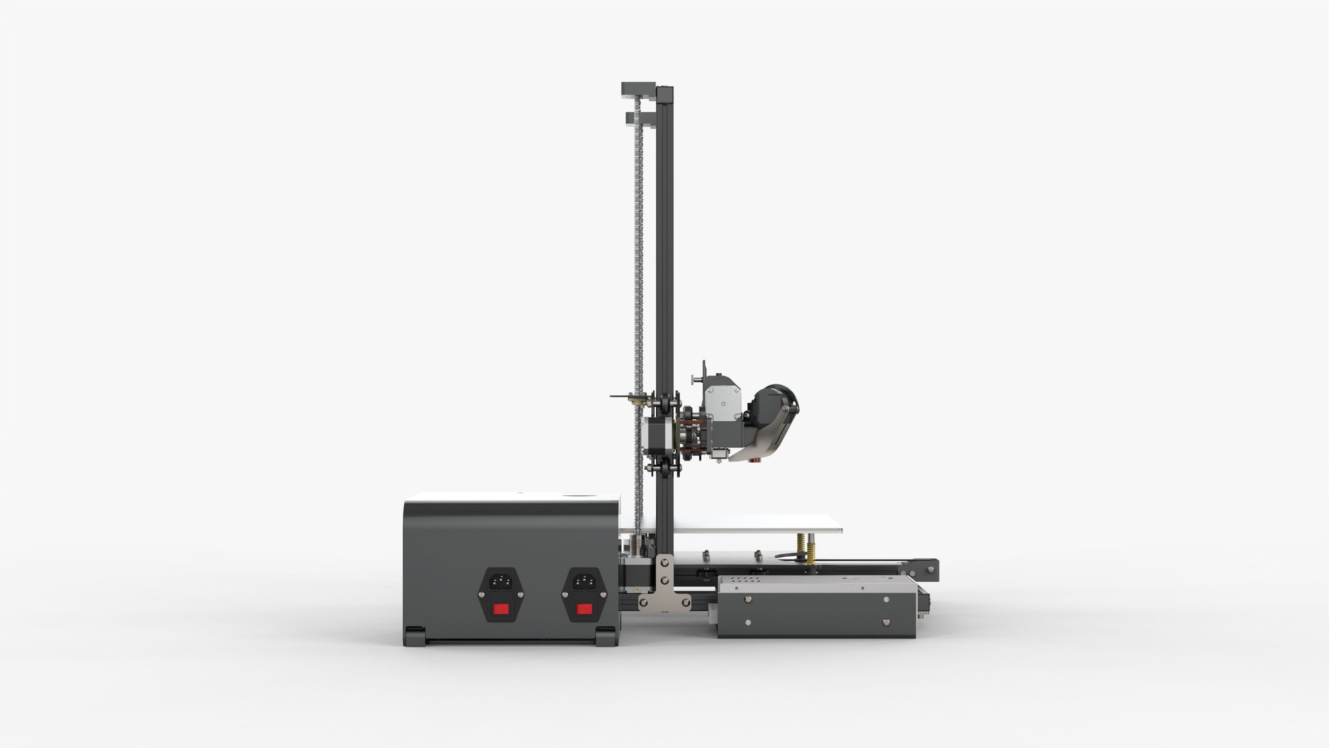 3D 3D Printer Basic Structure - TurboSquid 1956963