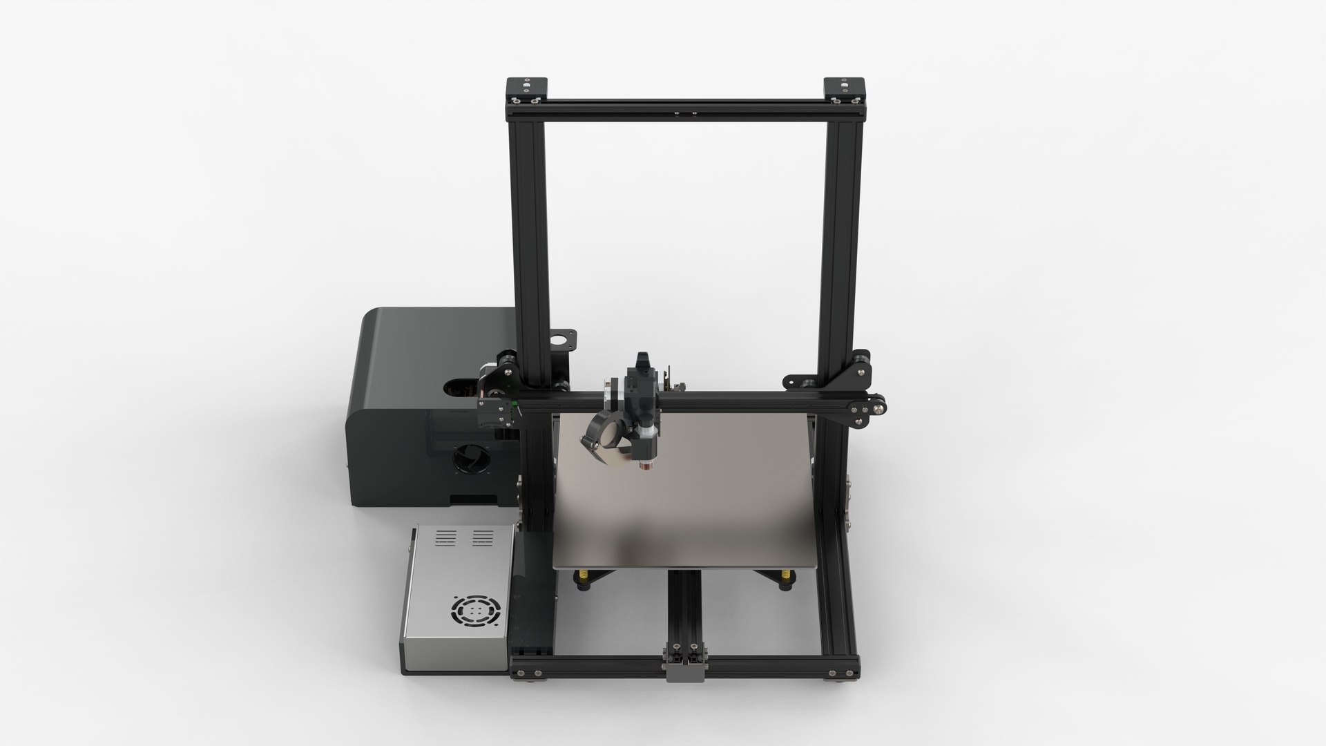 3D 3D Printer Basic Structure - TurboSquid 1956963