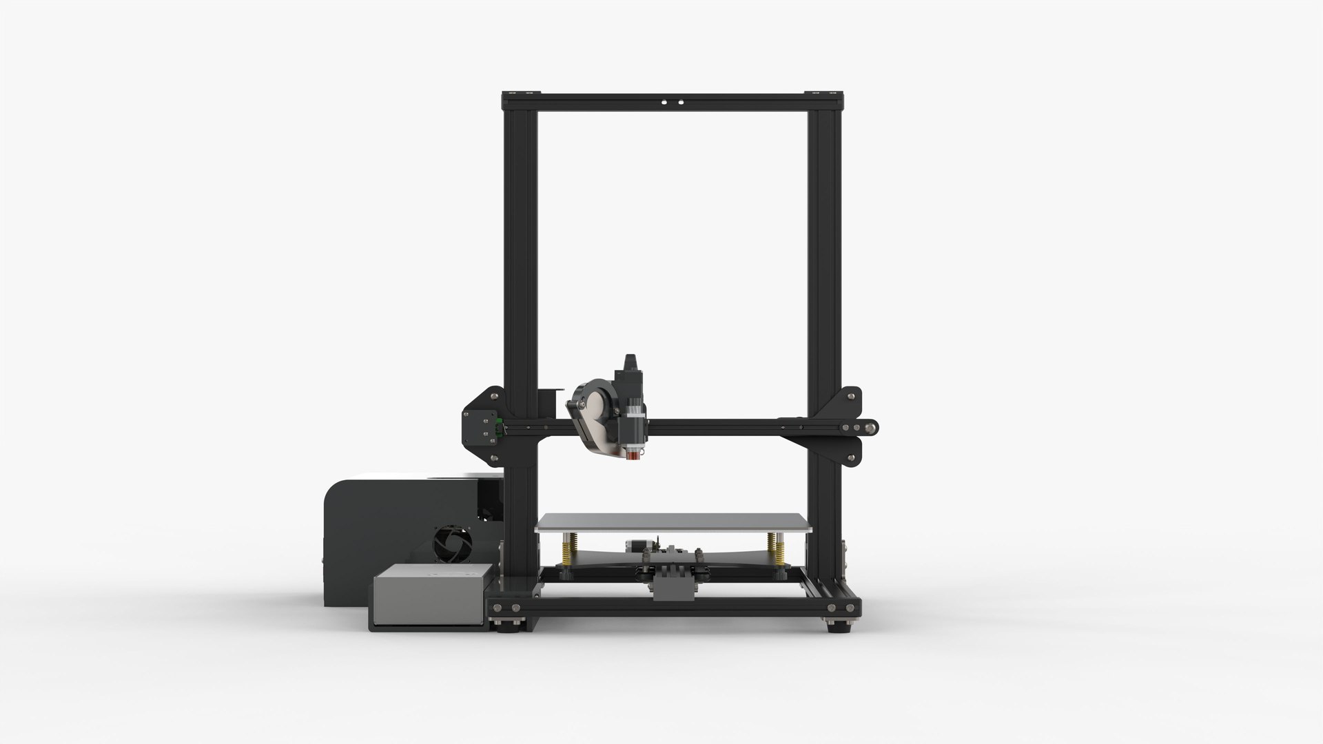 3D 3D Printer Basic Structure - TurboSquid 1956963