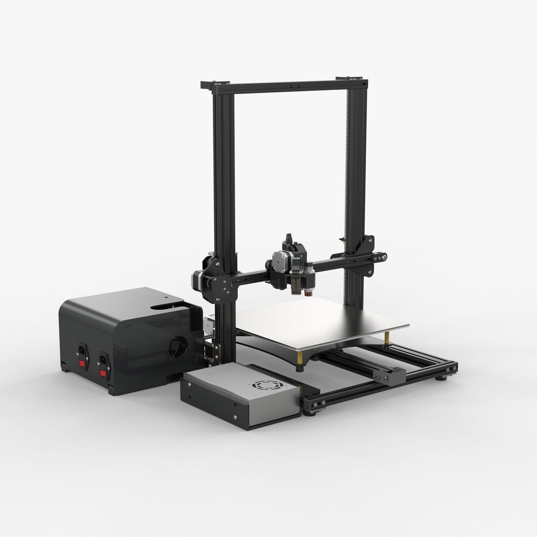 3D 3D Printer Basic Structure - TurboSquid 1956963