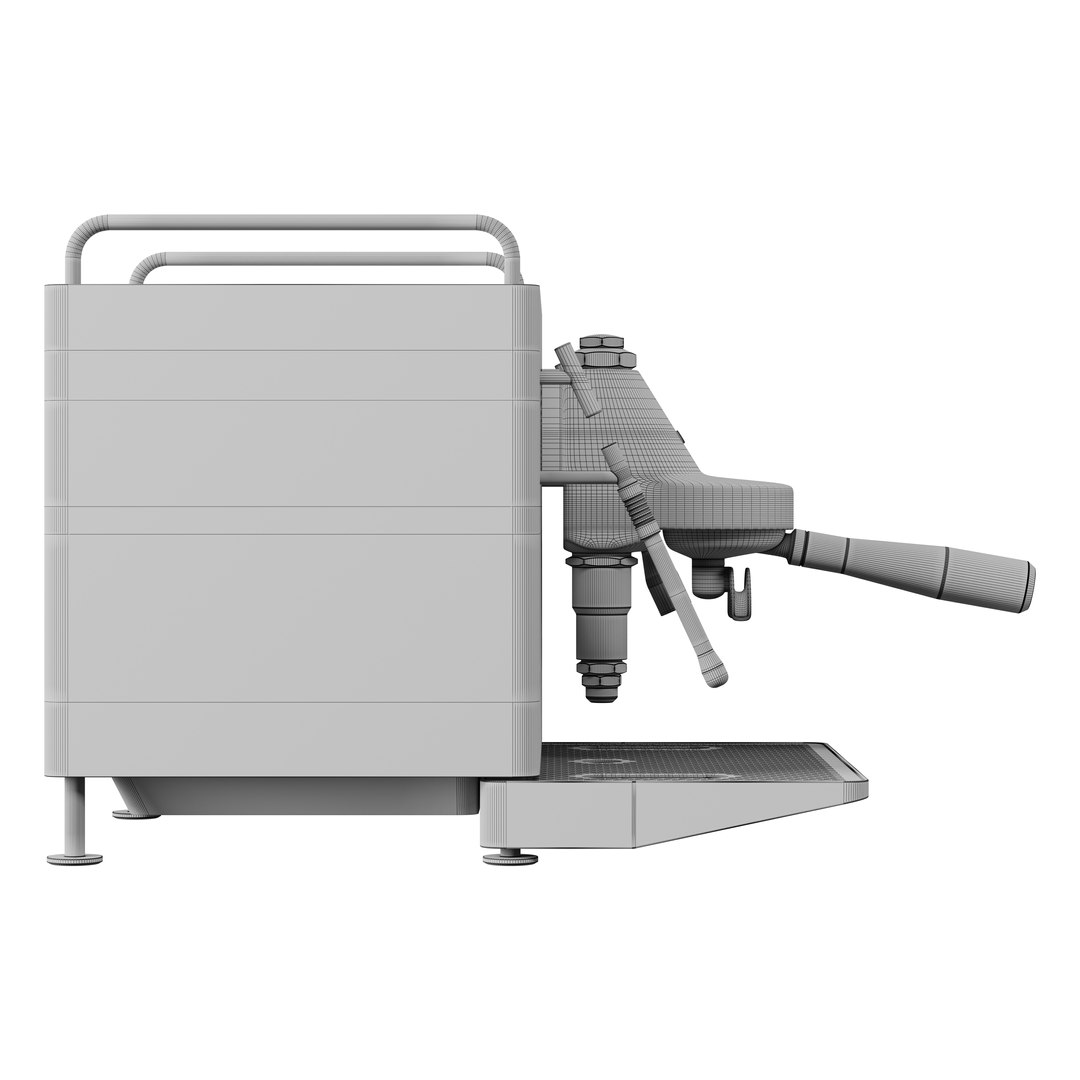 3D CUBE A SanRemo Espresso Machine Model - TurboSquid 2239945