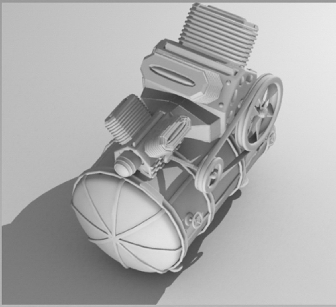 3d compressor model