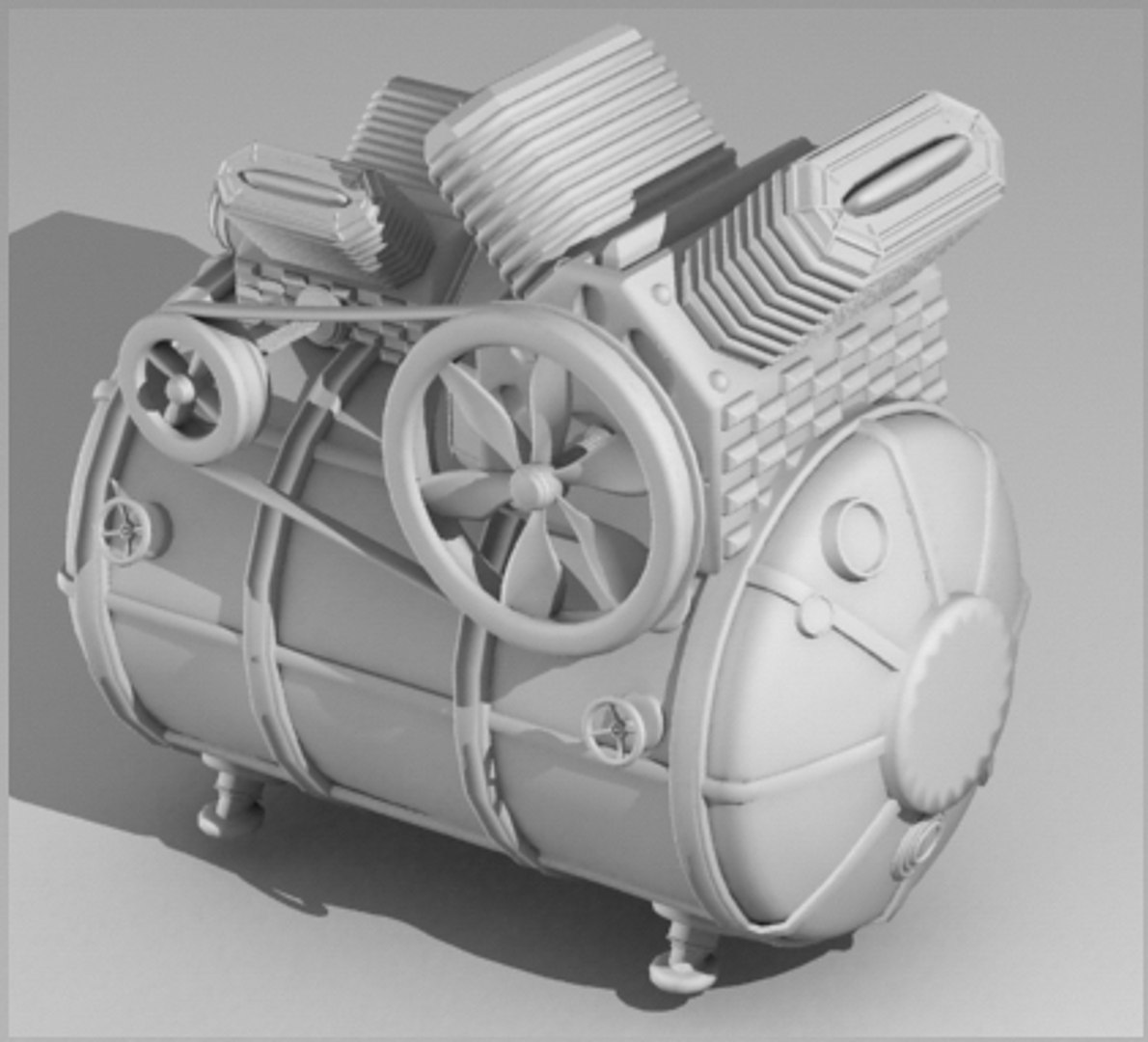 3d compressor model