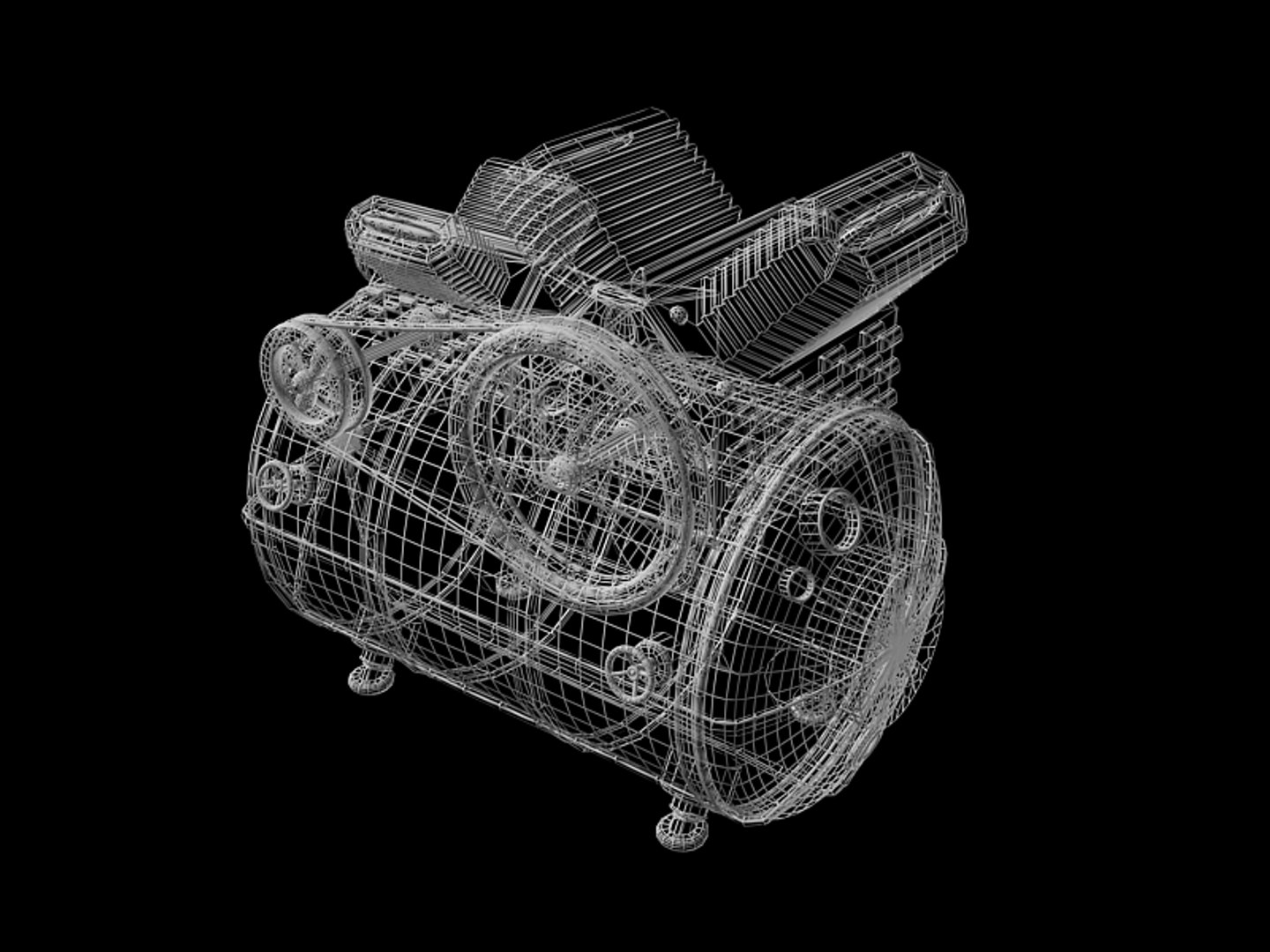 3d compressor model