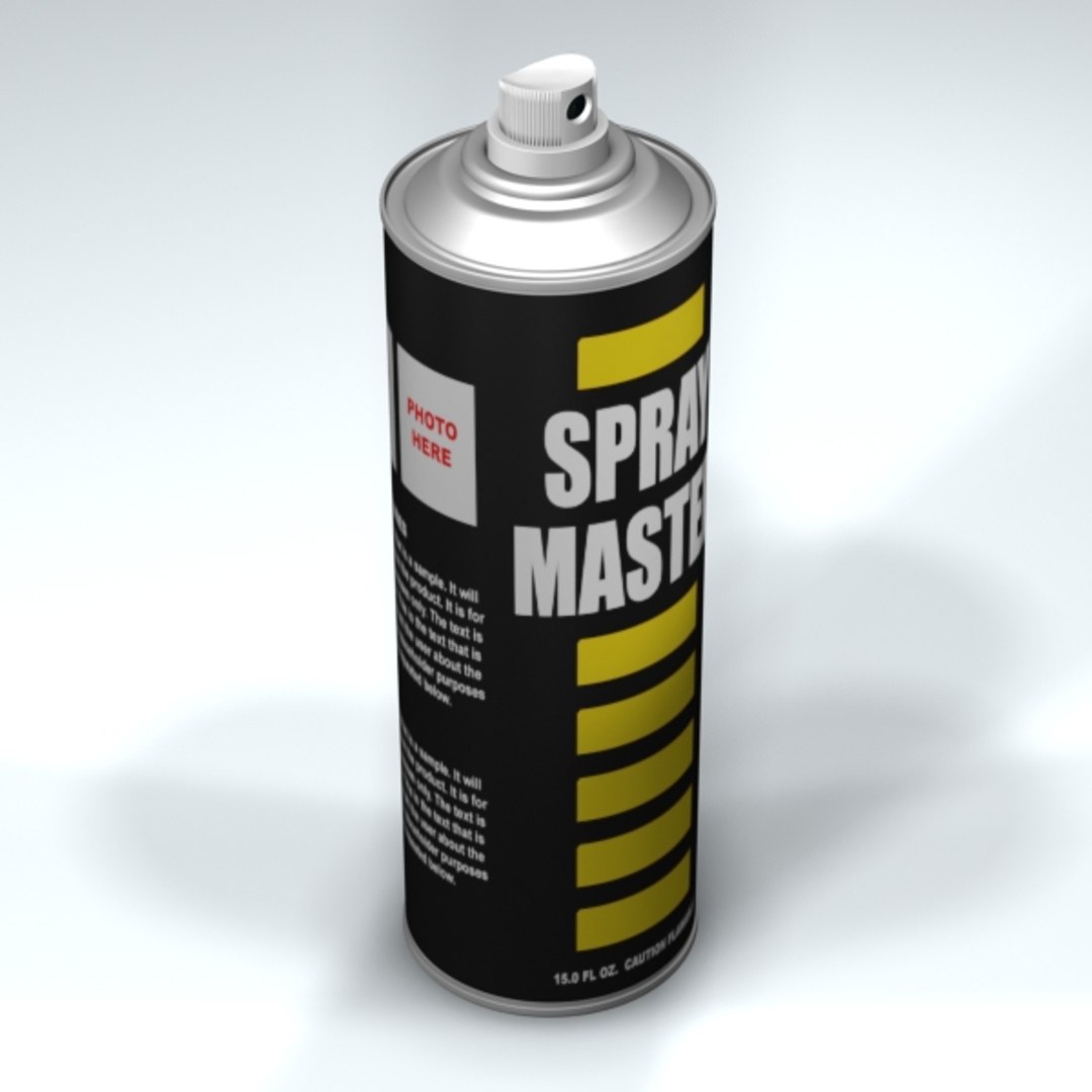 Spray 3d Model
