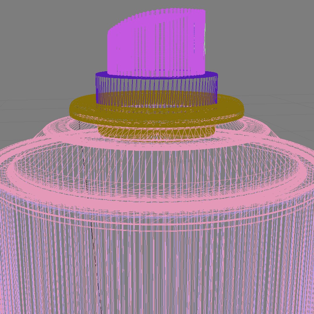 Spray 3d Model