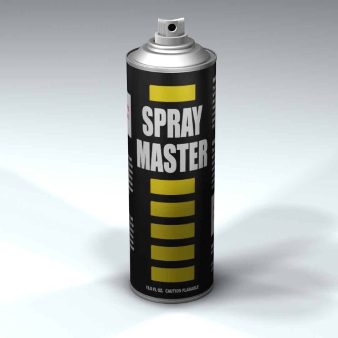 Spray 3d Model