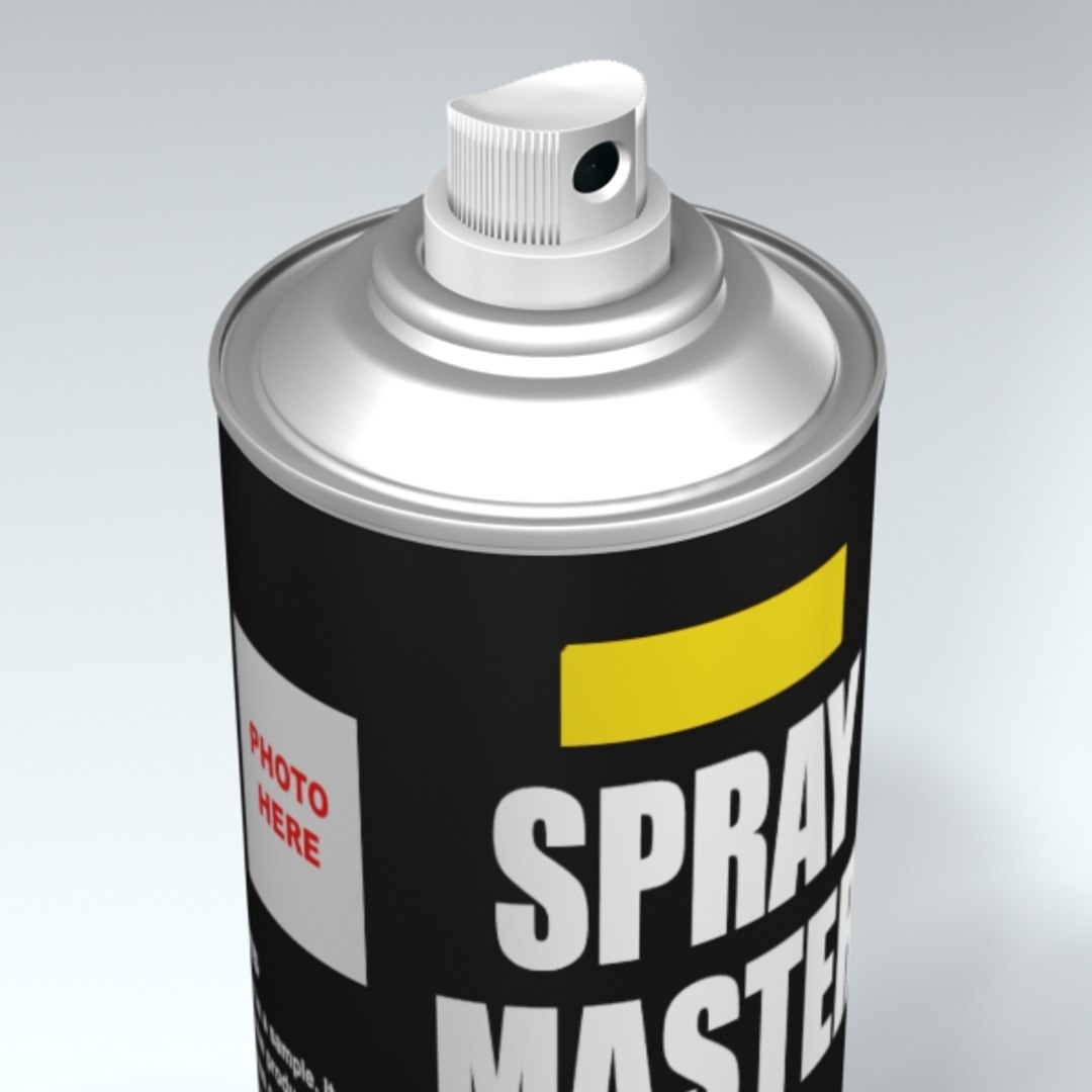 Spray 3d Model