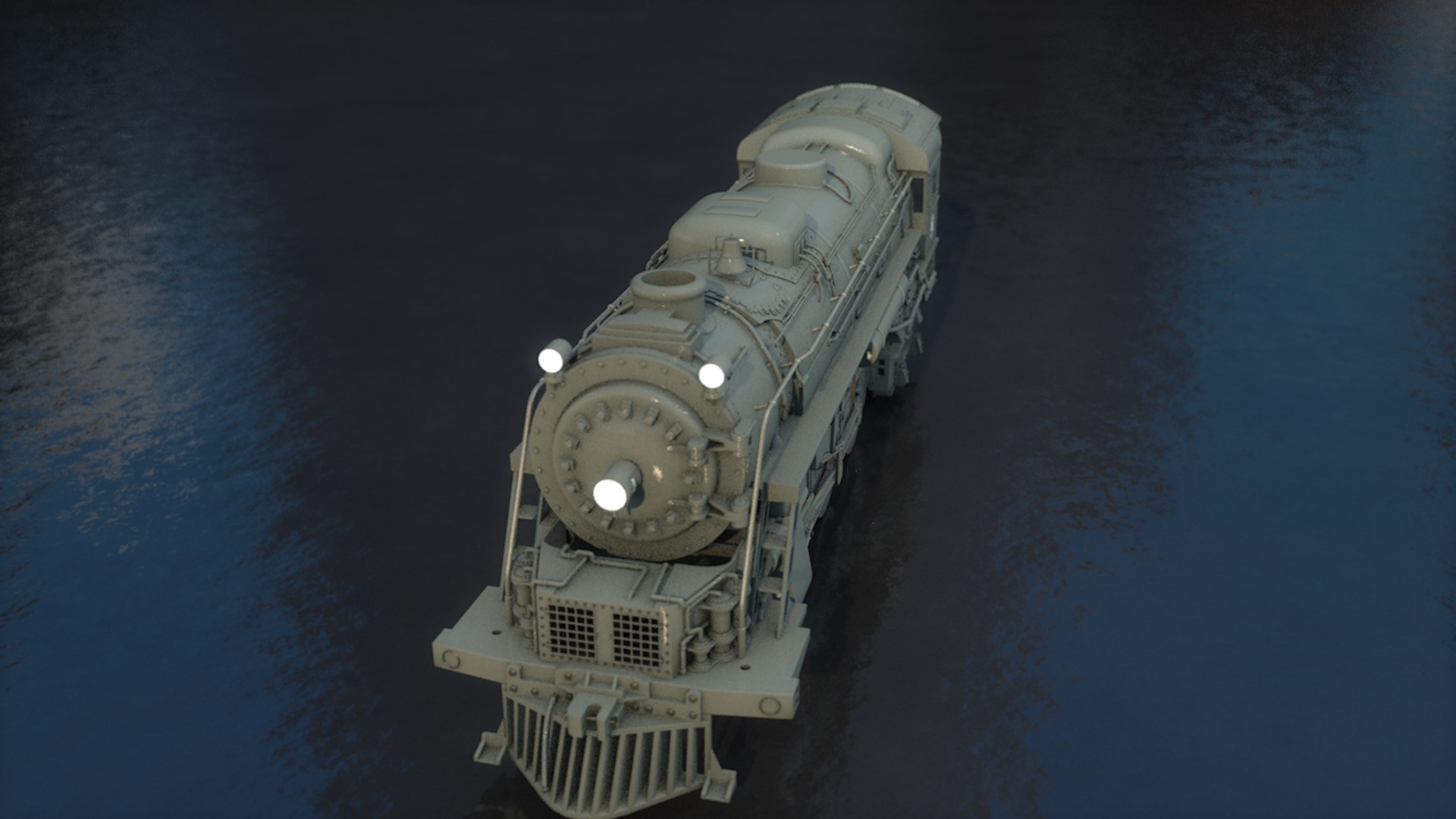 3D Steam Locomotive 2-6-4 - TurboSquid 1469543