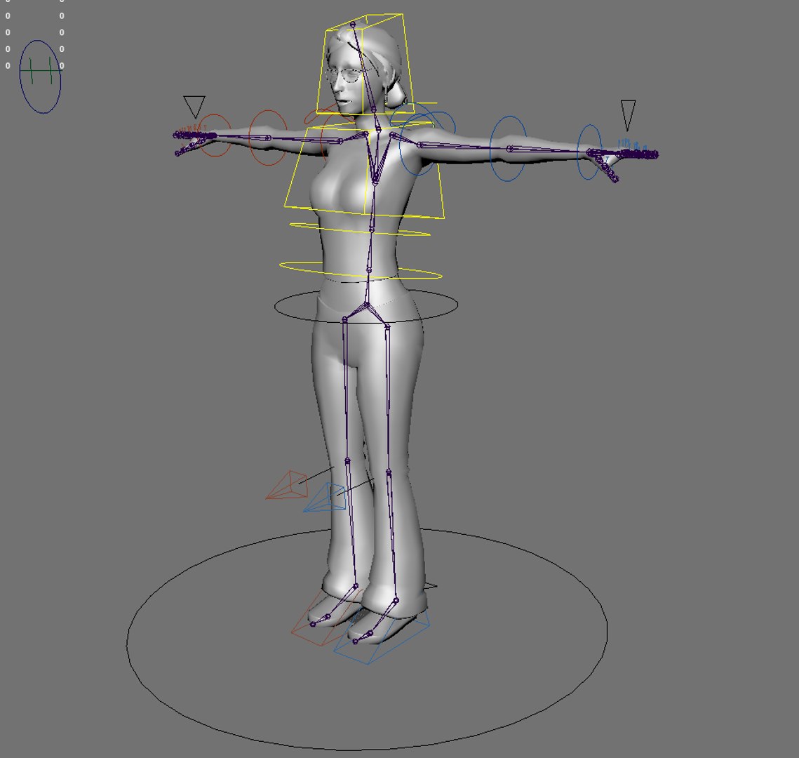 Zombie girl rig 3D - TurboSquid 1364065