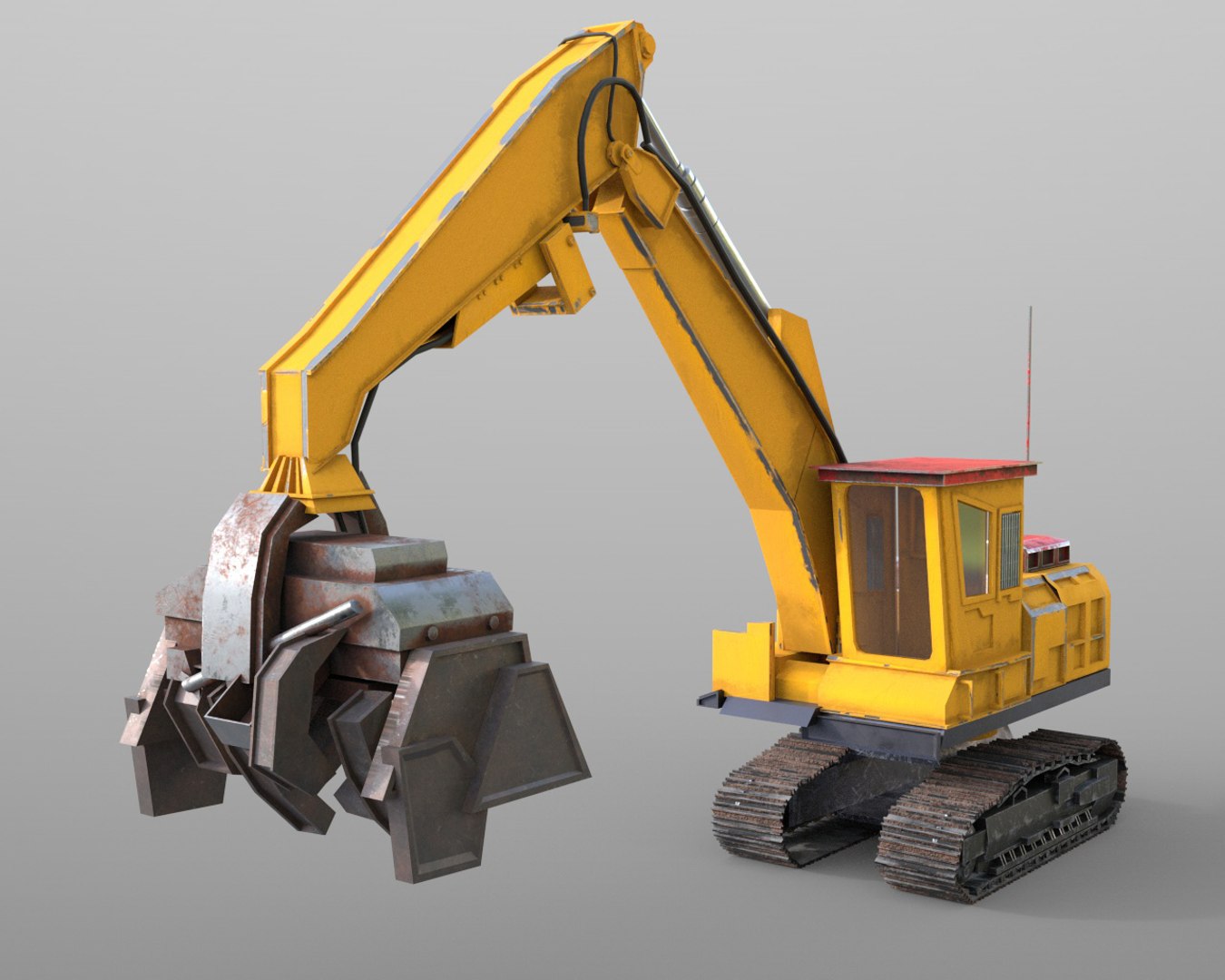 3D forest machine - TurboSquid 1548341