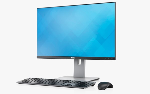 modelo 3d Dell Desktop Set v2 - TurboSquid 1315523