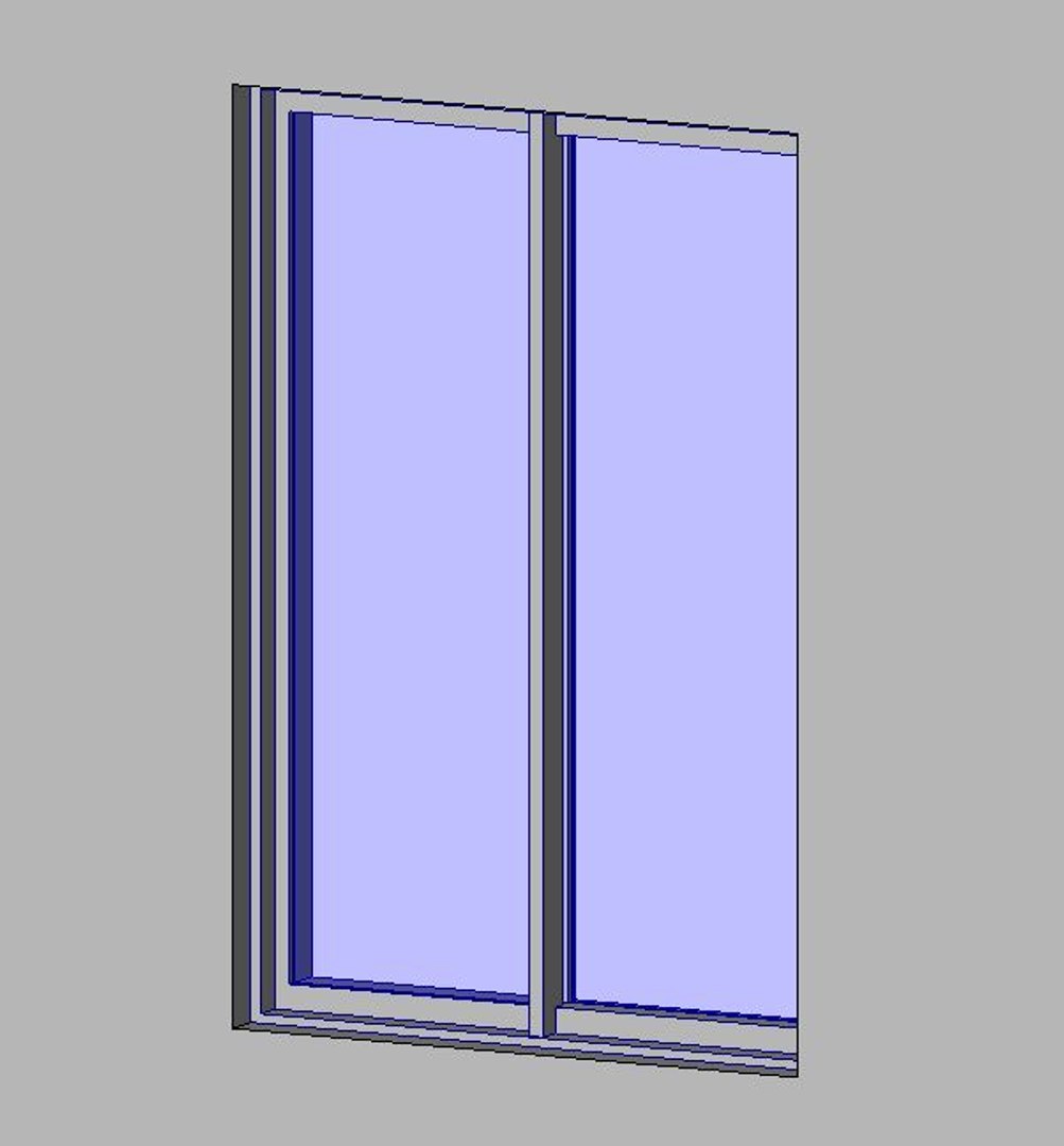 3D Revit Sliding Window - TurboSquid 1653968