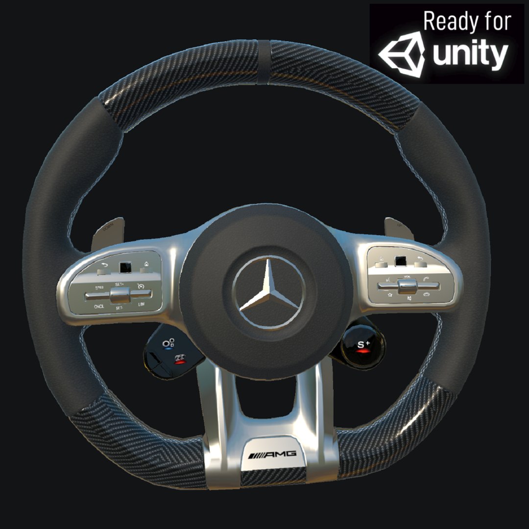 modèle 3D de Volant Mercedes AMG 2019 GT63s - TurboSquid 1666130