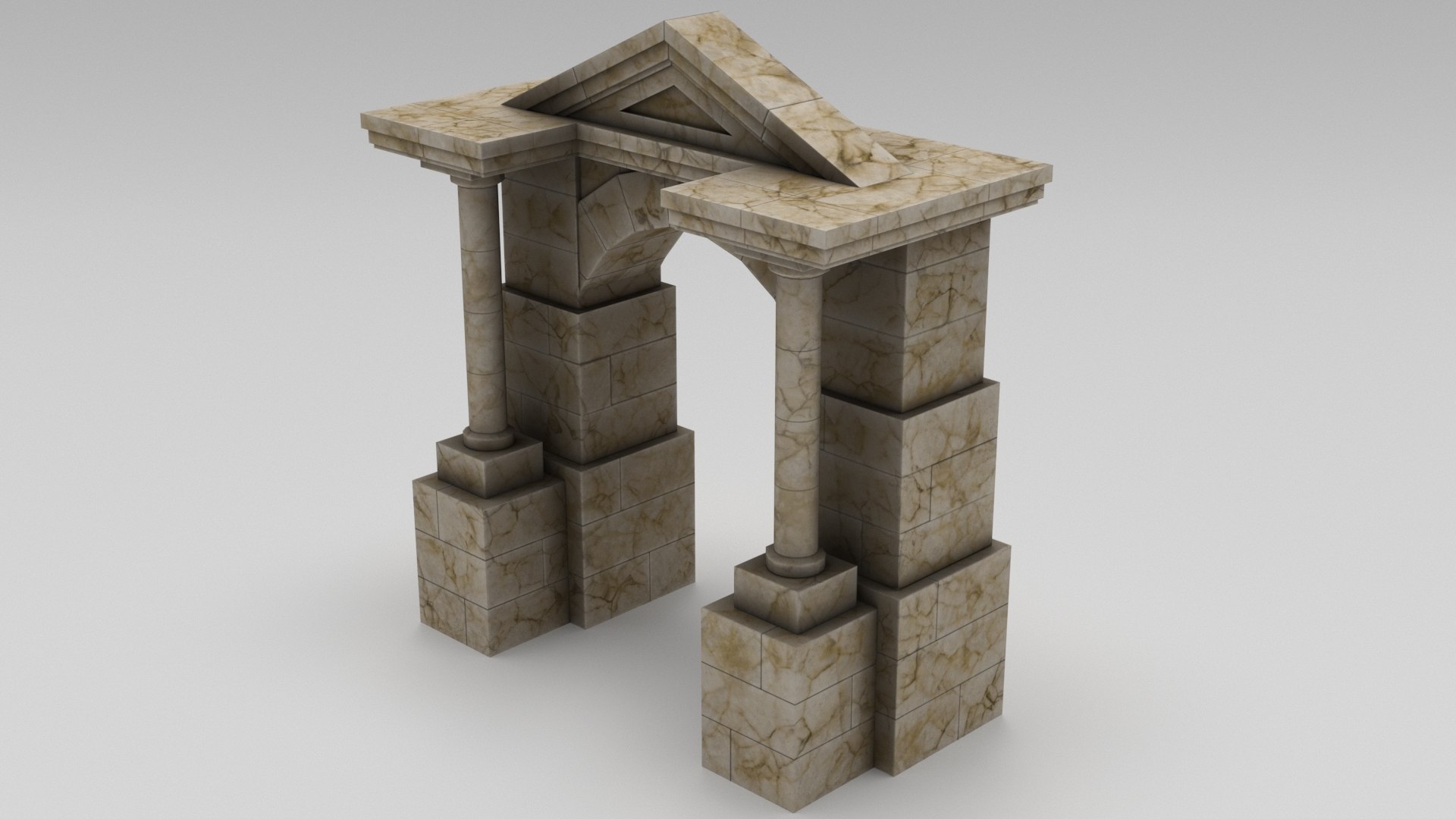 Archway 3D Model - TurboSquid 1898092