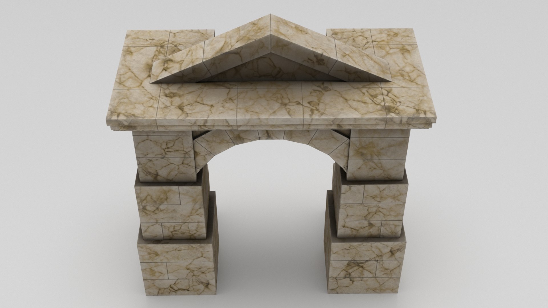 Archway 3D Model - TurboSquid 1898092