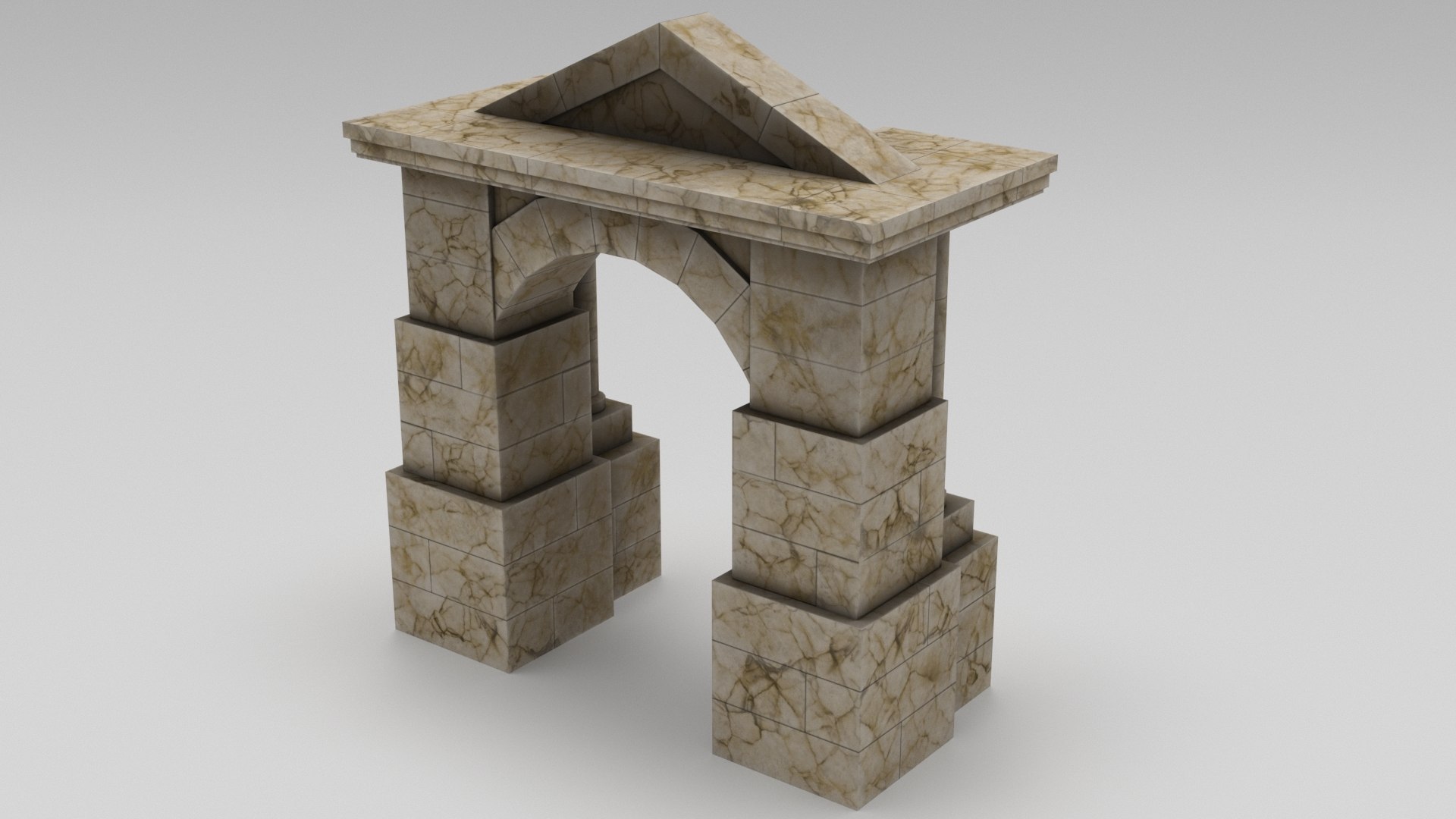 Archway 3D Model - TurboSquid 1898092