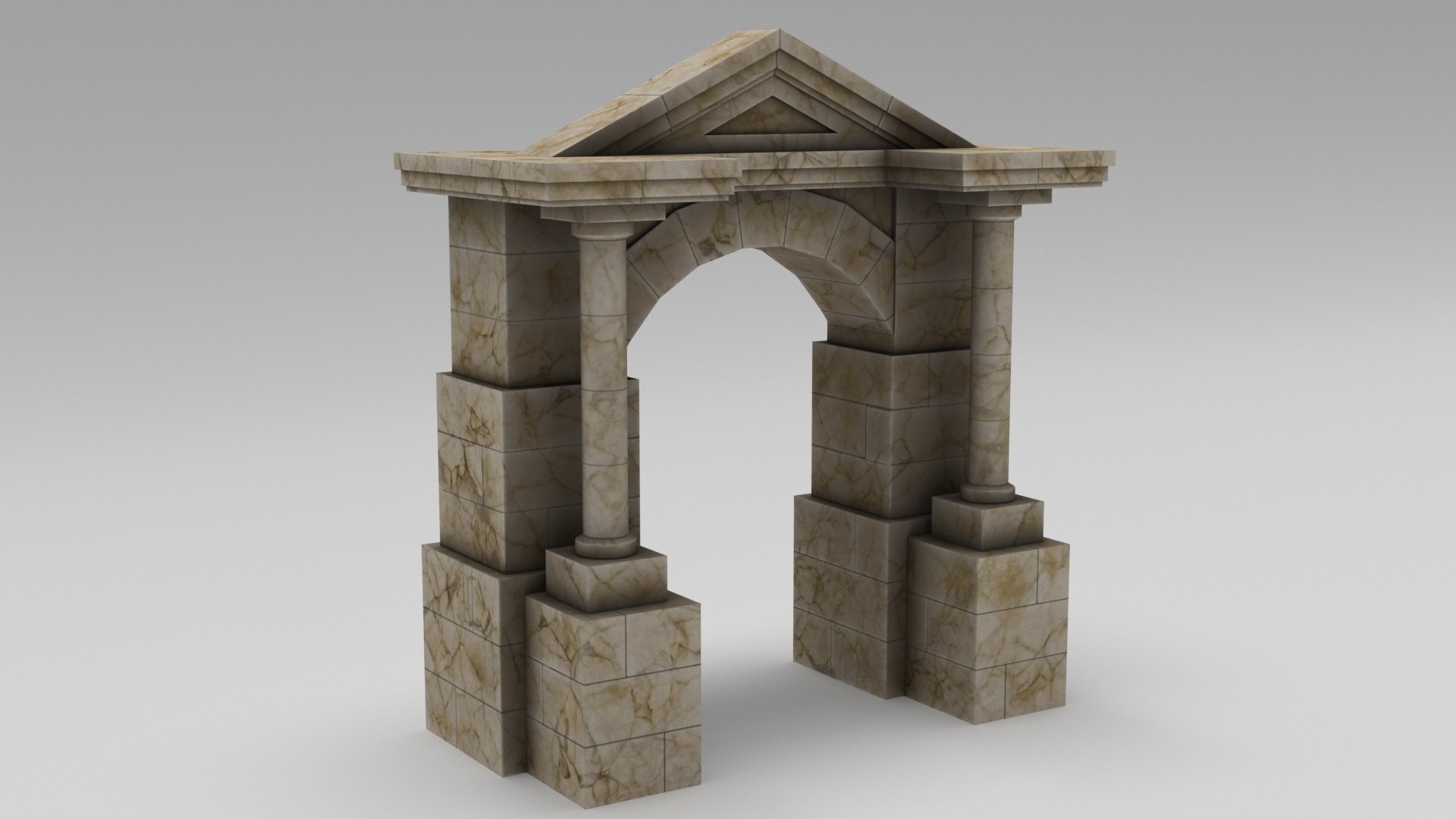 3D модель Archway - TurboSquid 1898092