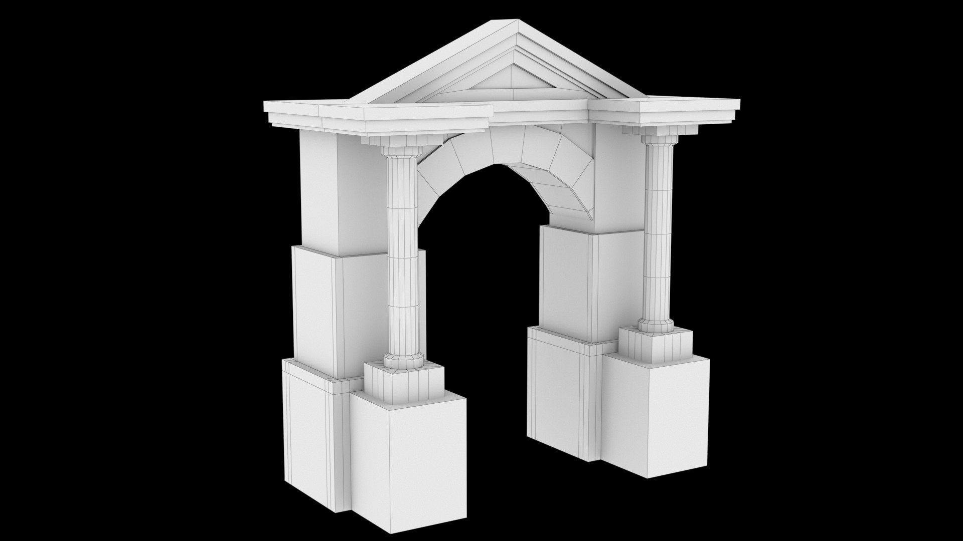 Archway 3D Model - TurboSquid 1898092