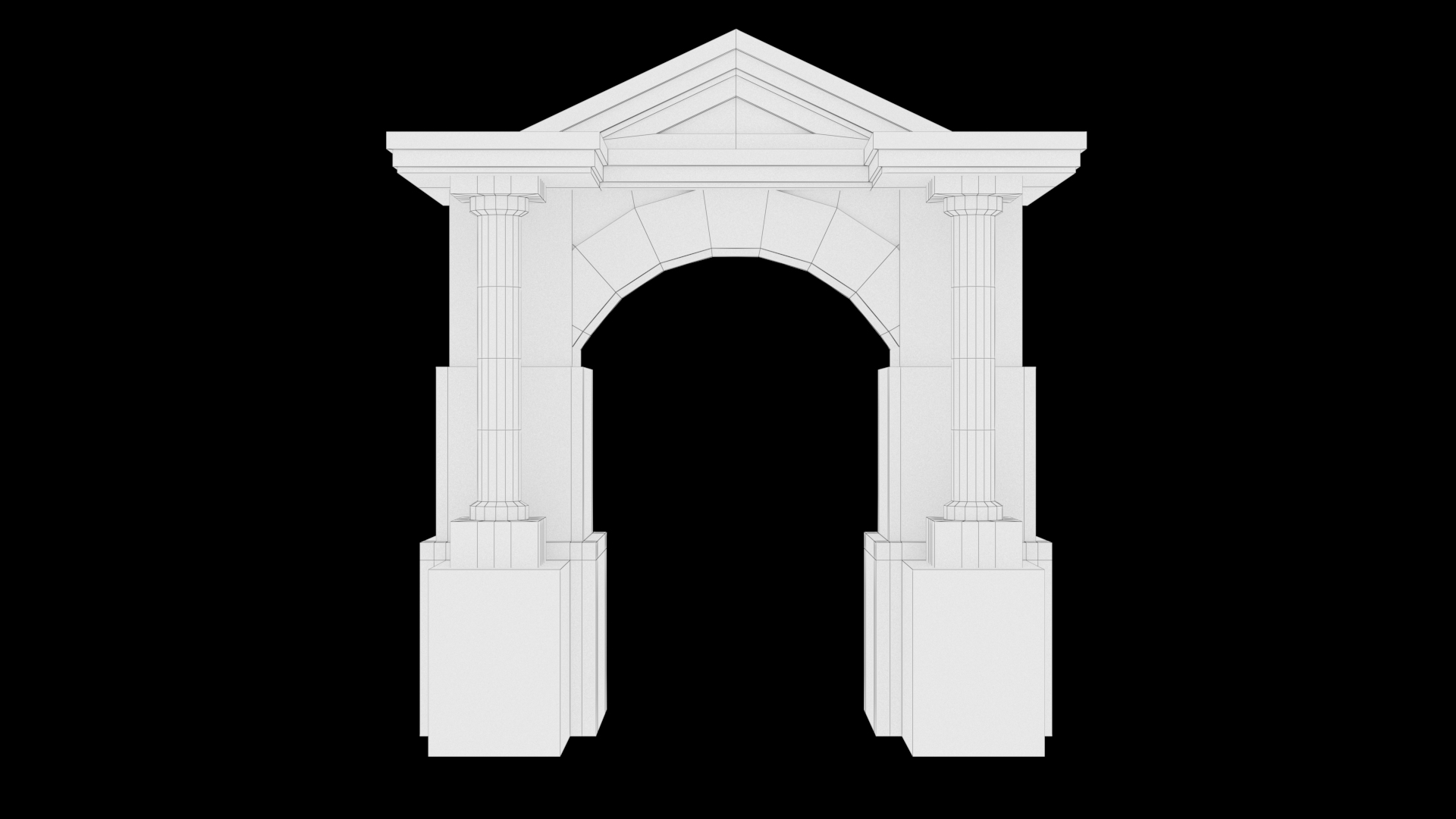 Archway 3D Model - TurboSquid 1898092