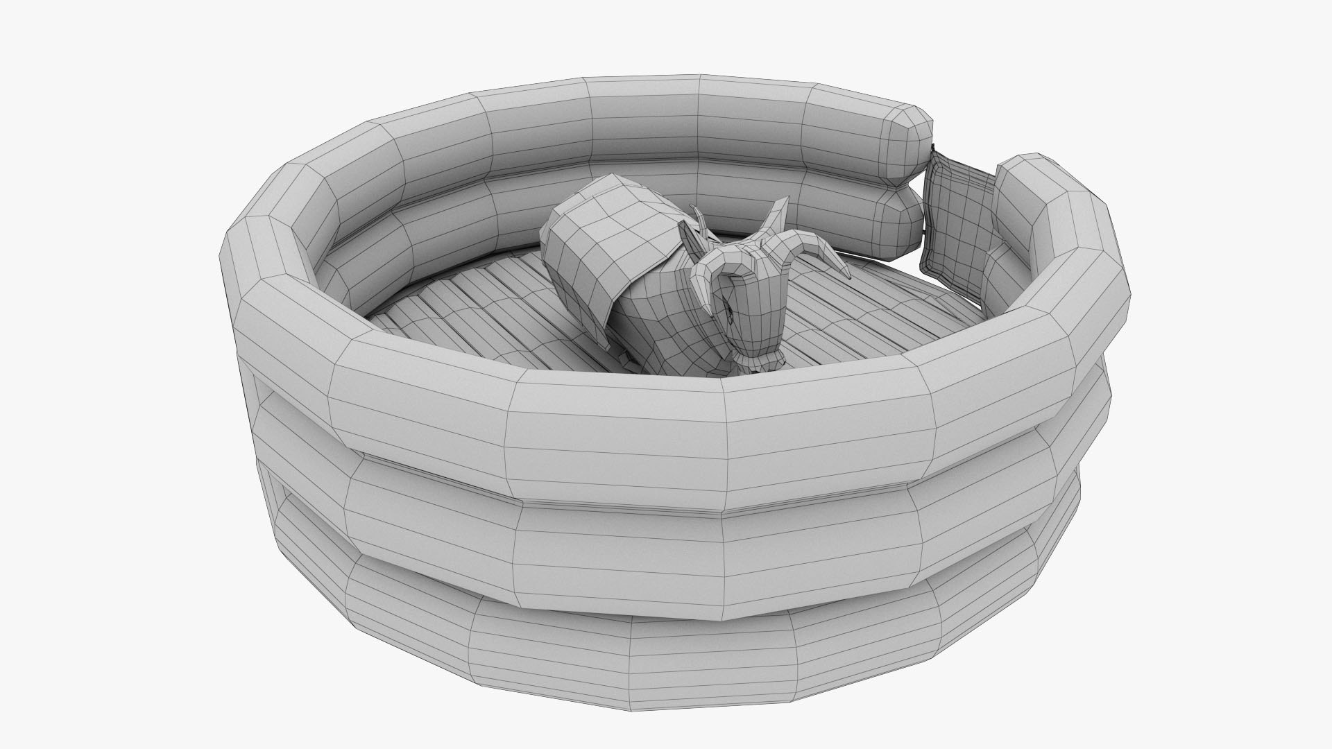 INFLATABLE BULL RODEO 3D Model - TurboSquid 2167806