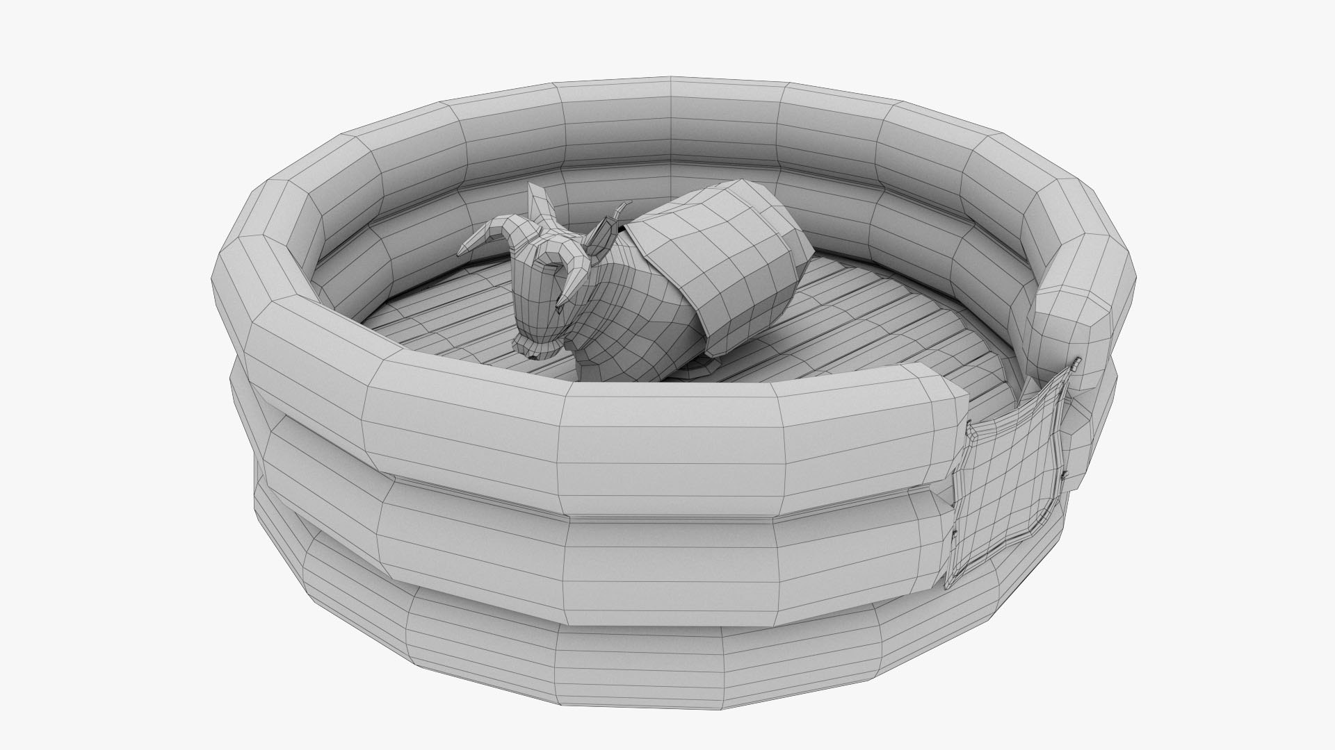 INFLATABLE BULL RODEO 3D Model - TurboSquid 2167806