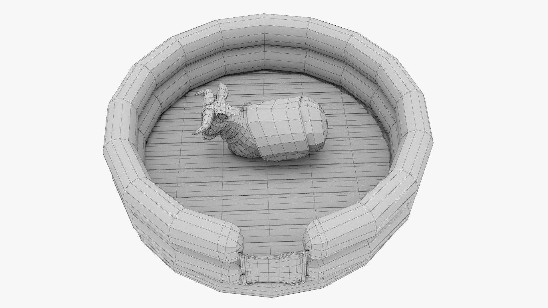 INFLATABLE BULL RODEO 3D Model - TurboSquid 2167806