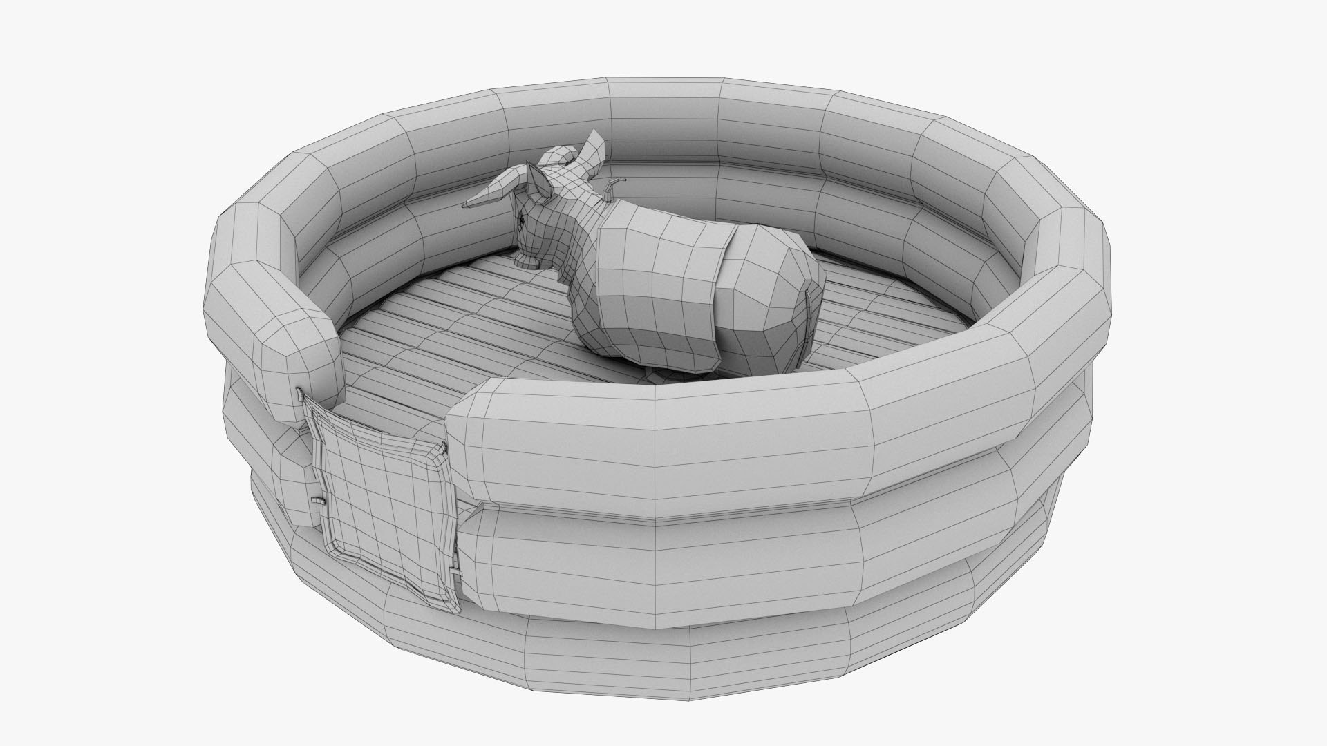 INFLATABLE BULL RODEO 3D Model - TurboSquid 2167806