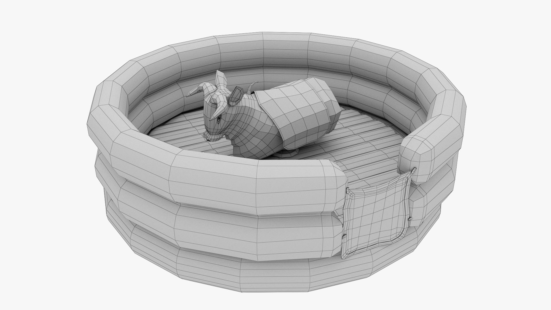 INFLATABLE BULL RODEO 3D Model - TurboSquid 2167806