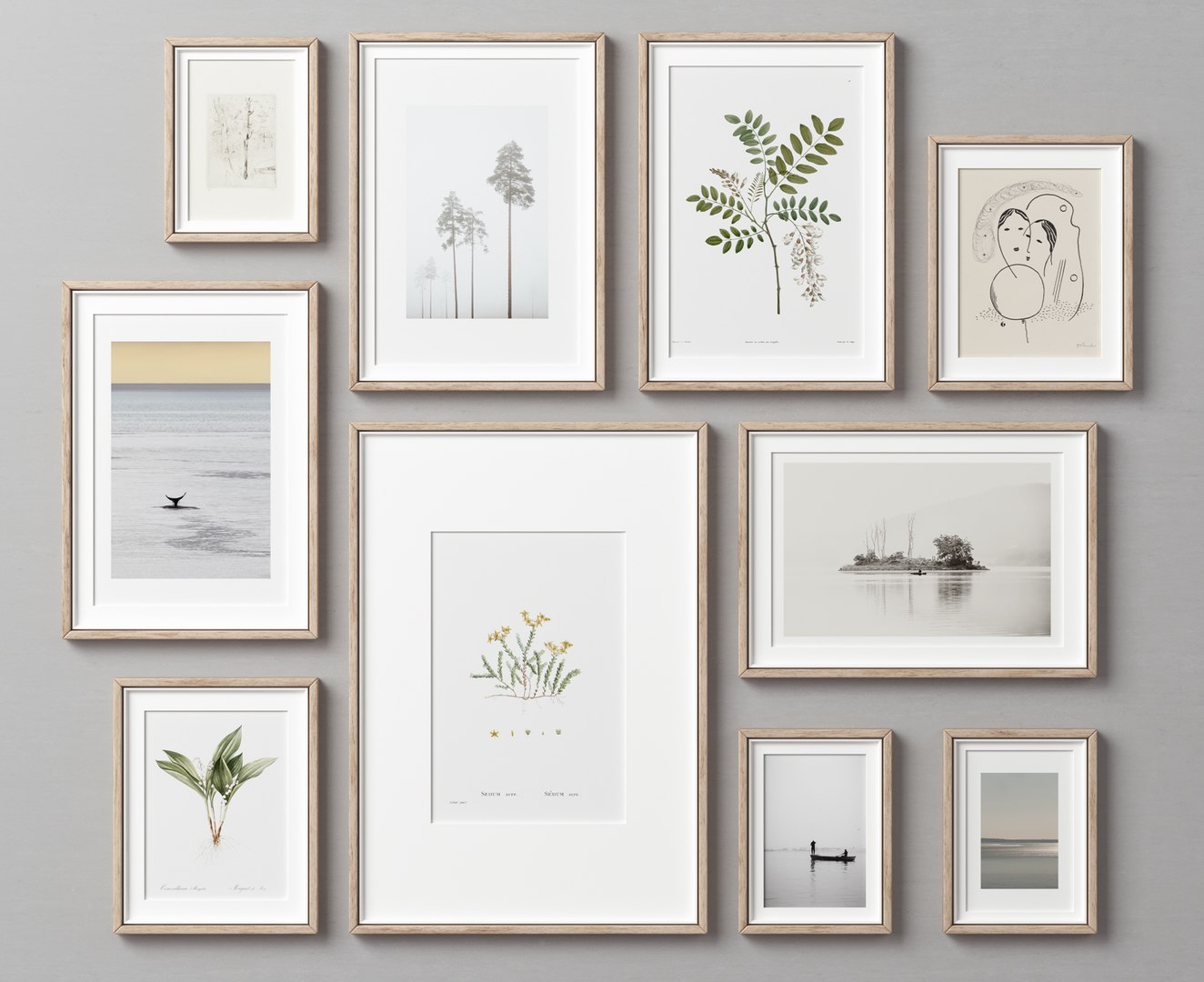 3D Picture Frames Set-449 - TurboSquid 2115713