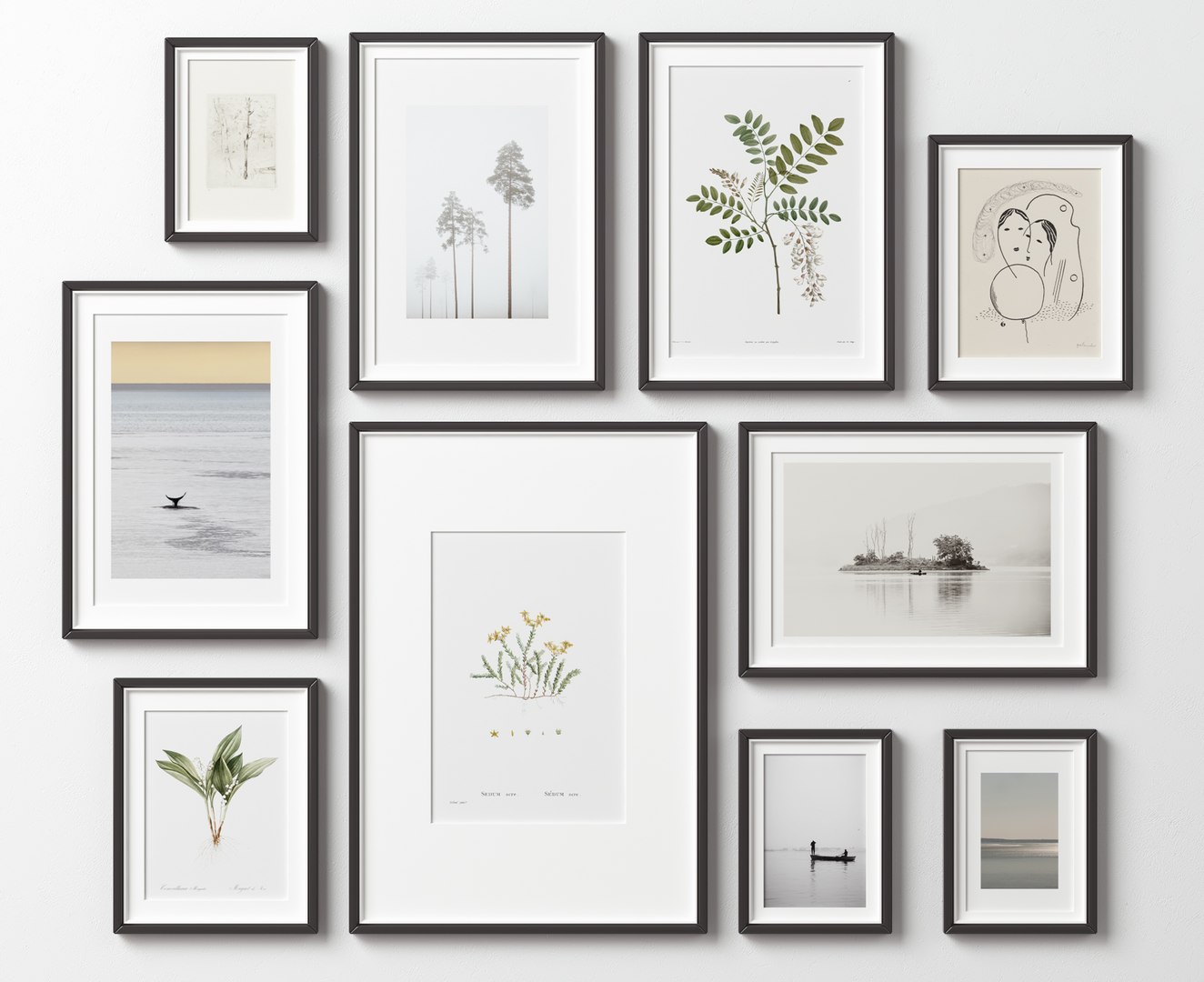 3D Picture Frames Set-449 - TurboSquid 2115713