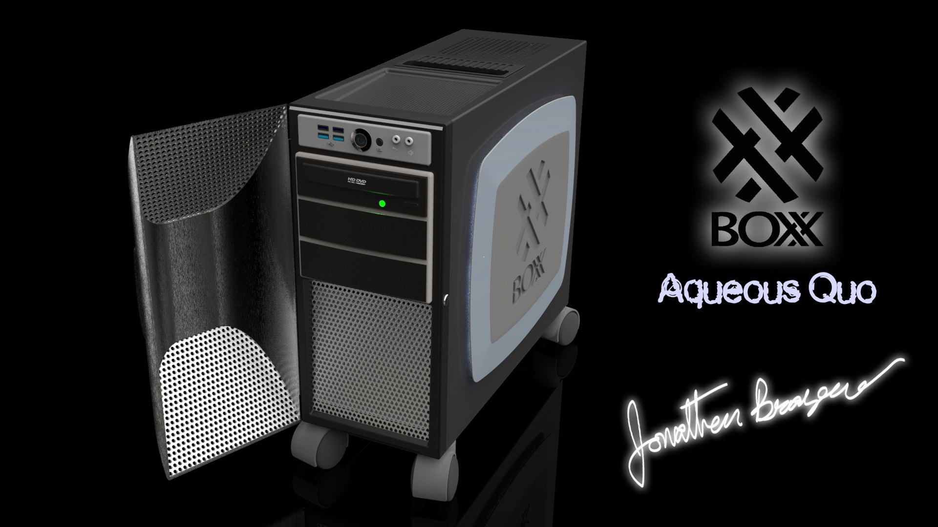 design boxx computers case 3d model