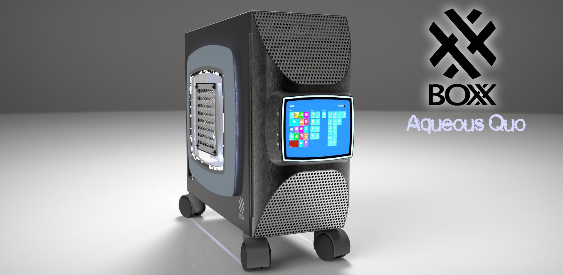 design boxx computers case 3d model