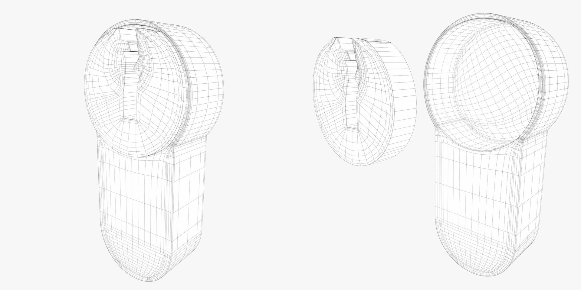 3D Model Key Hole Detail 2 - TurboSquid 2103511