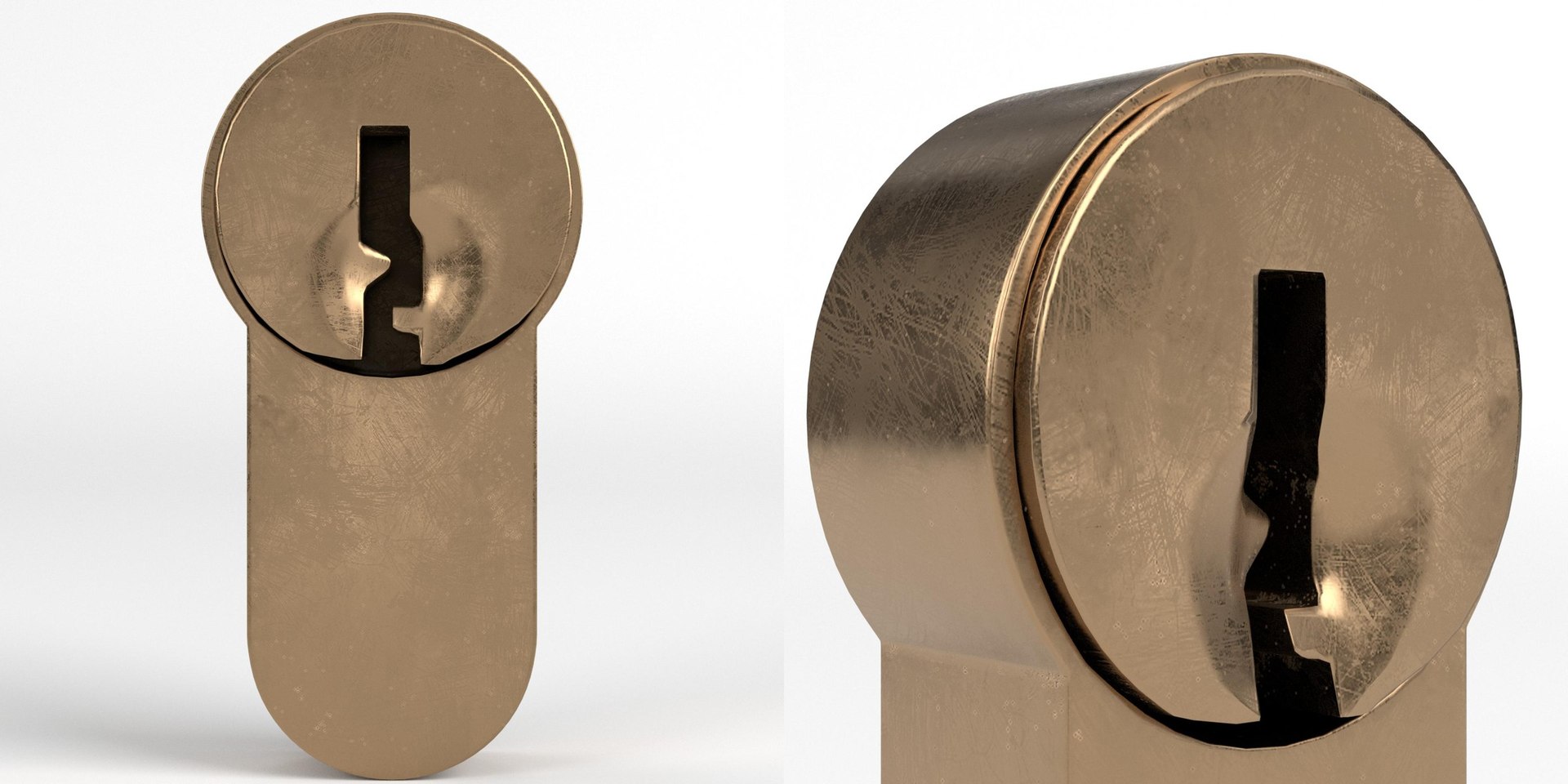 3D Model Key Hole Detail 2 - TurboSquid 2103511