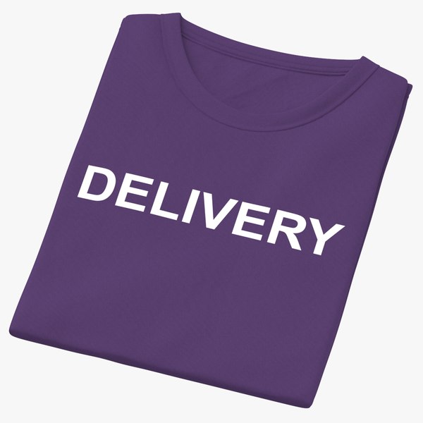 Female Crew Neck Folded Purple Delivery 02(1) 3D - TurboSquid 1758998
