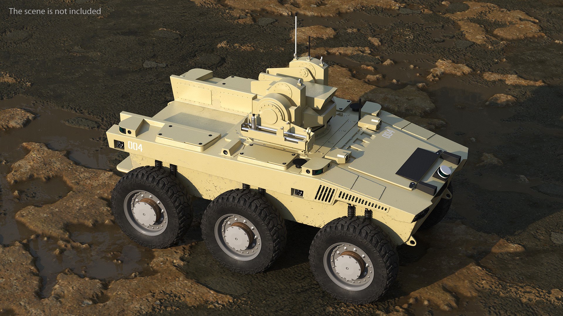 3D Military Robot Scout Rigged model - TurboSquid 2093459