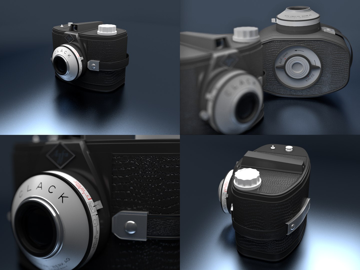 Agfa Clack Camera Model - TurboSquid 1281950