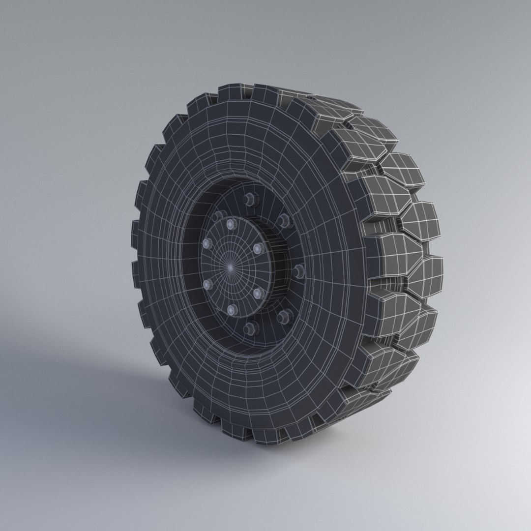 3d Obj Wheel