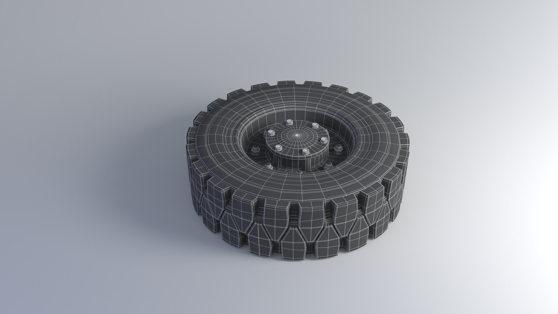 3d Obj Wheel