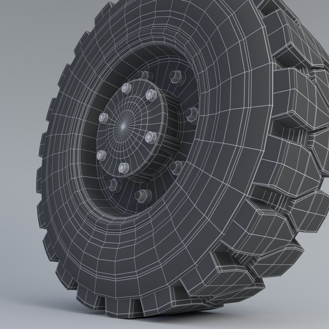 3d Obj Wheel