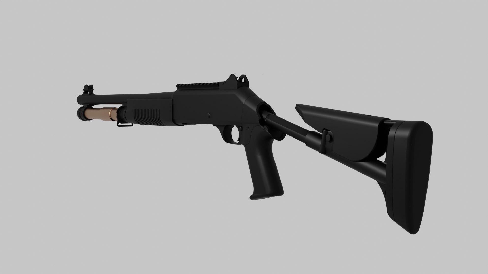 3D shotgun model - TurboSquid 2148901