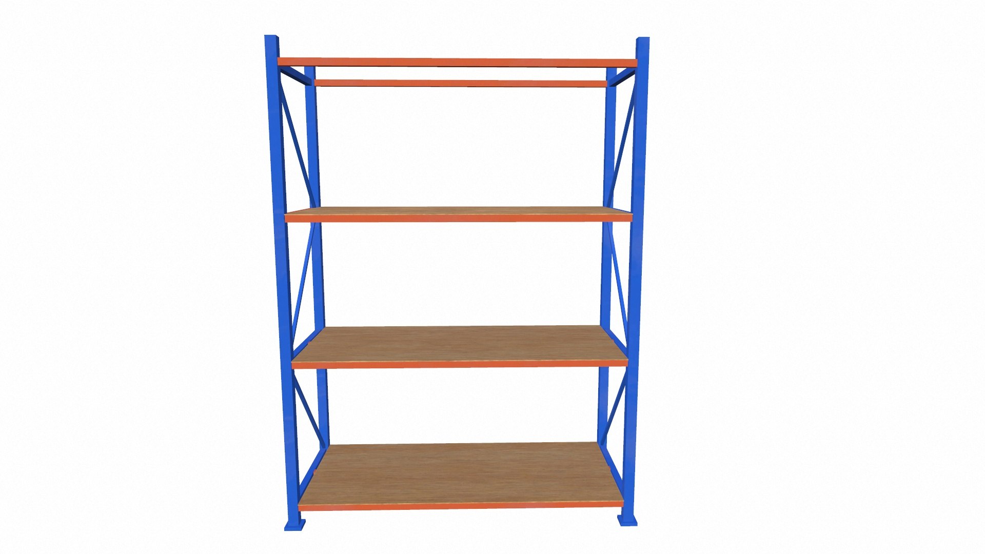 Storage Rack 3D - TurboSquid 2323169